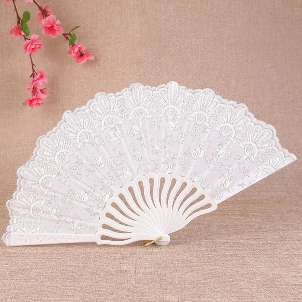 Retro Chinese Style Folding Fan Home Art Decoration Floral Dance ...