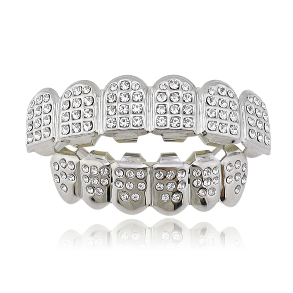 1set-Hip-Hop-Teeth-Grillz-Gold-Plated-Dental-Grills-Rock-Tooth-Grillz ...