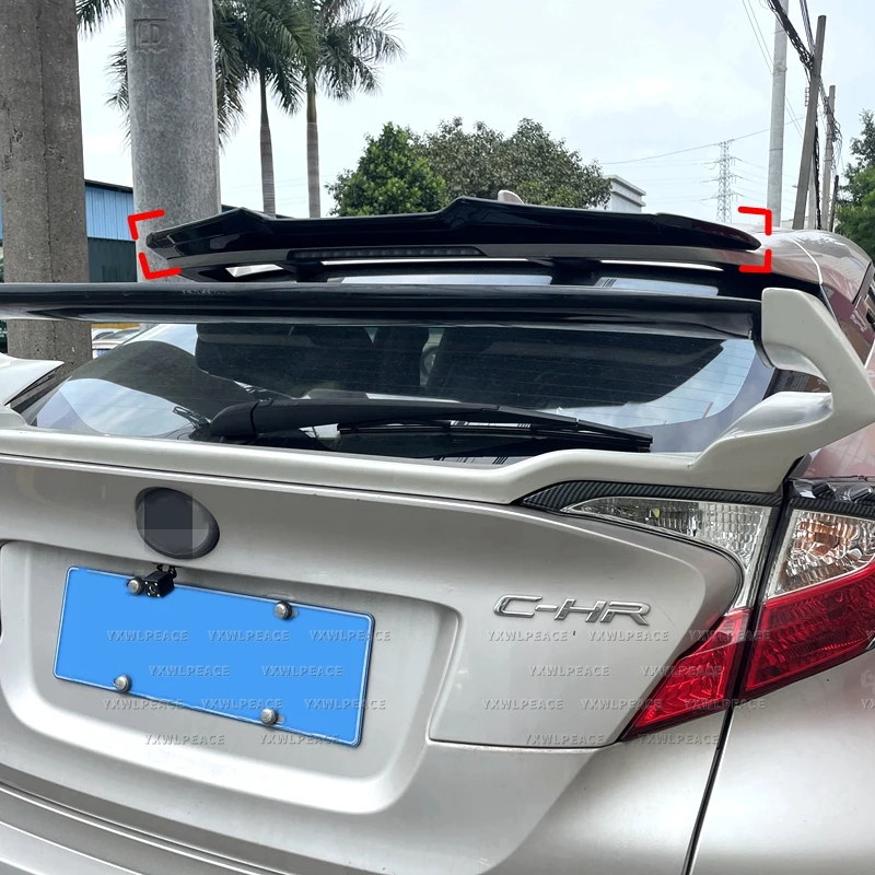 For Toyota CHR C-HR Spoiler 2016-2020 2021 High Quality ABS Material ...