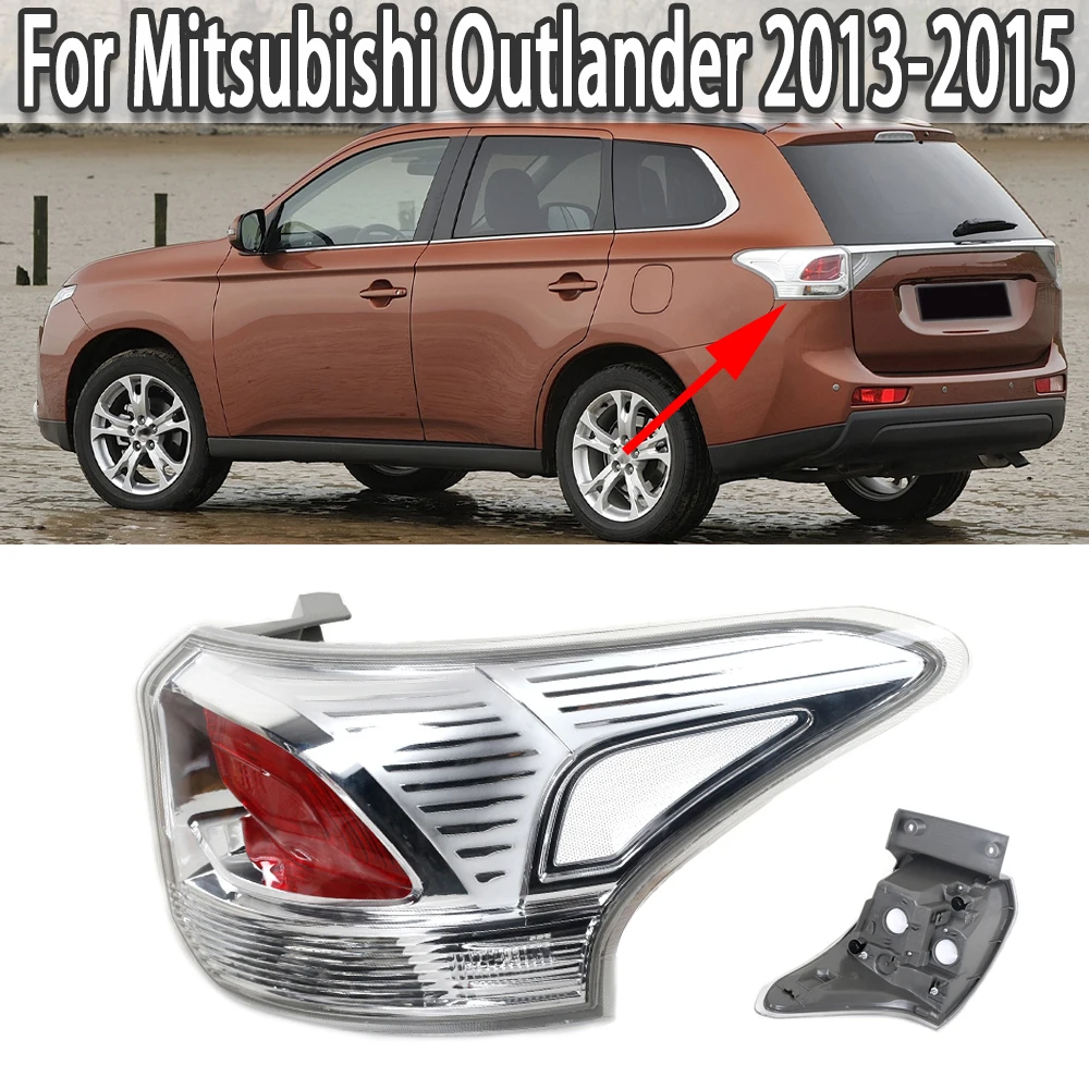Car Rear Tail Light Stop Brake Fog Lamp For Mitsubishi Outlander 2013 ...