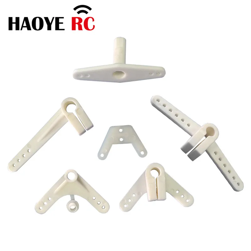 Haoye-10-Pcs-Nylon-Control-Arms-Horn-Without-Screws-For-RC-Airplanes ...