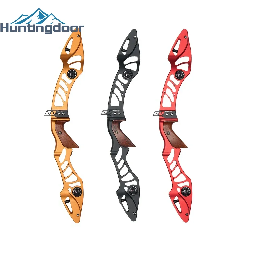 High-end-25inch-Aluminum-Bow-Riser-with-Oak-Handle-CNC-Process-for ...
