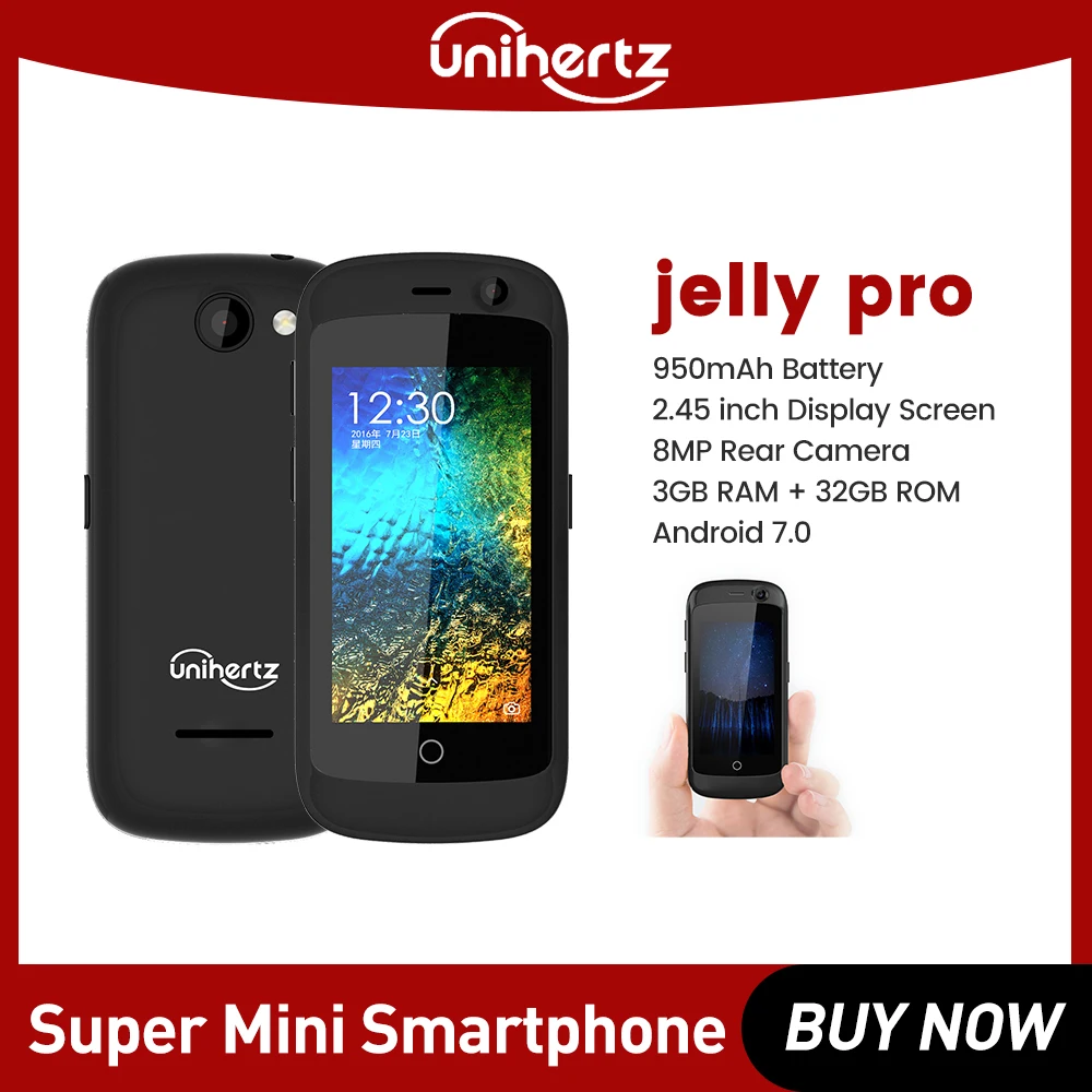 Unihertz-Jelly-Pro-Super-Mini-4G-Smartphone-Desbloqueado-Celular-de-2MP ...