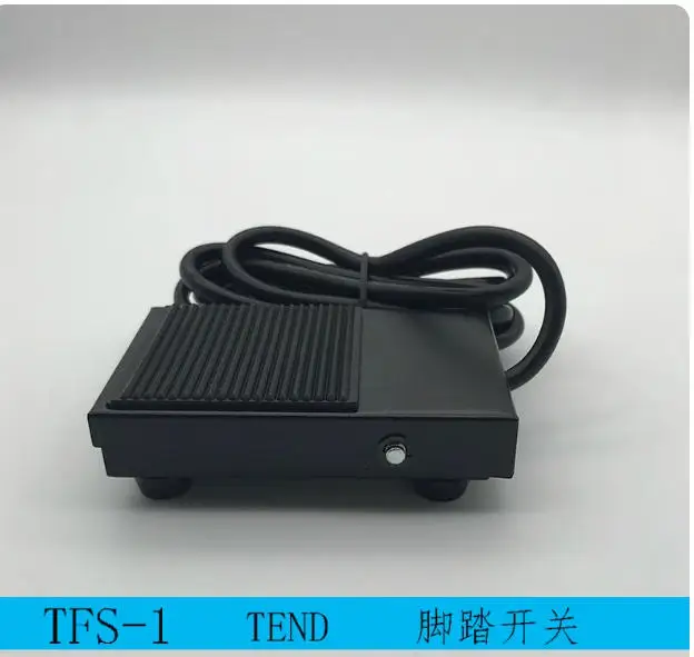 Foot Switch TFS-1 with Wire, 1-meter Iron Shell, 250V Self-resetting ...