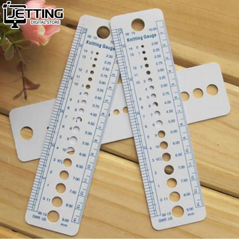 Knitting-Needle-Gauge-Inch-Cm-Ruler-Tool-US-UK-Canada-Sizes-2-10mm ...