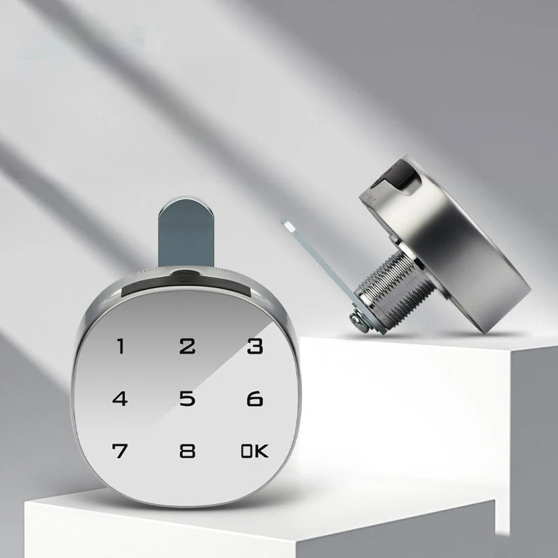 White-wardrobe-Smart-locker-Electronic-combination-lock-Shoe-cabinet ...