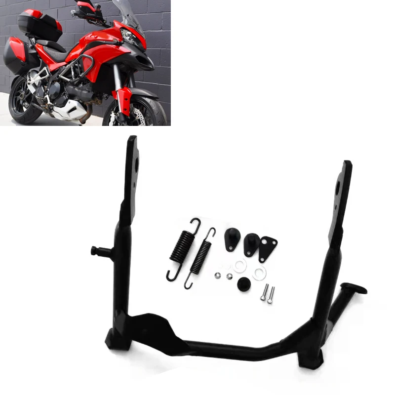 Motorcycle-Middle-Kickstand-Foot-Kick-Stand-Support-Bracket-Center ...
