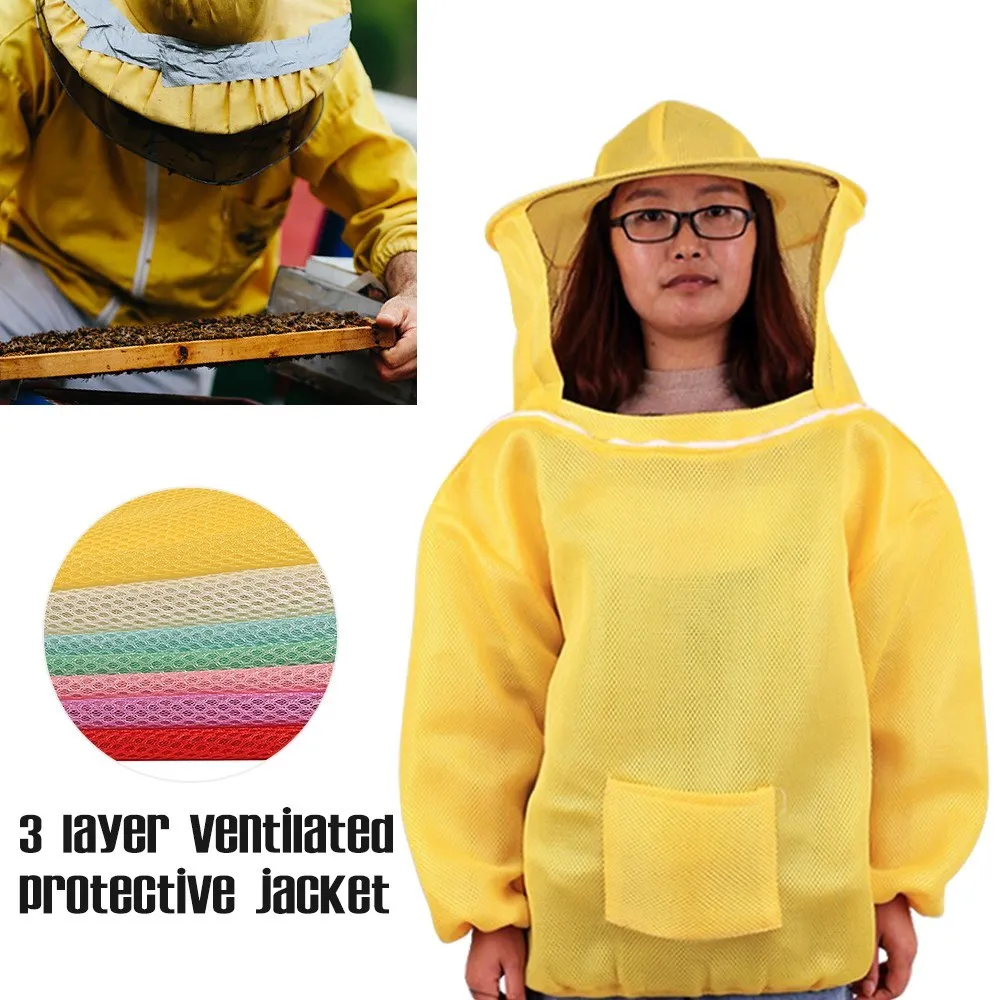 Bee-Keeping-Clothes-Protective-Clothing-Colorful-Jacket-Suit-Bee-Hive ...