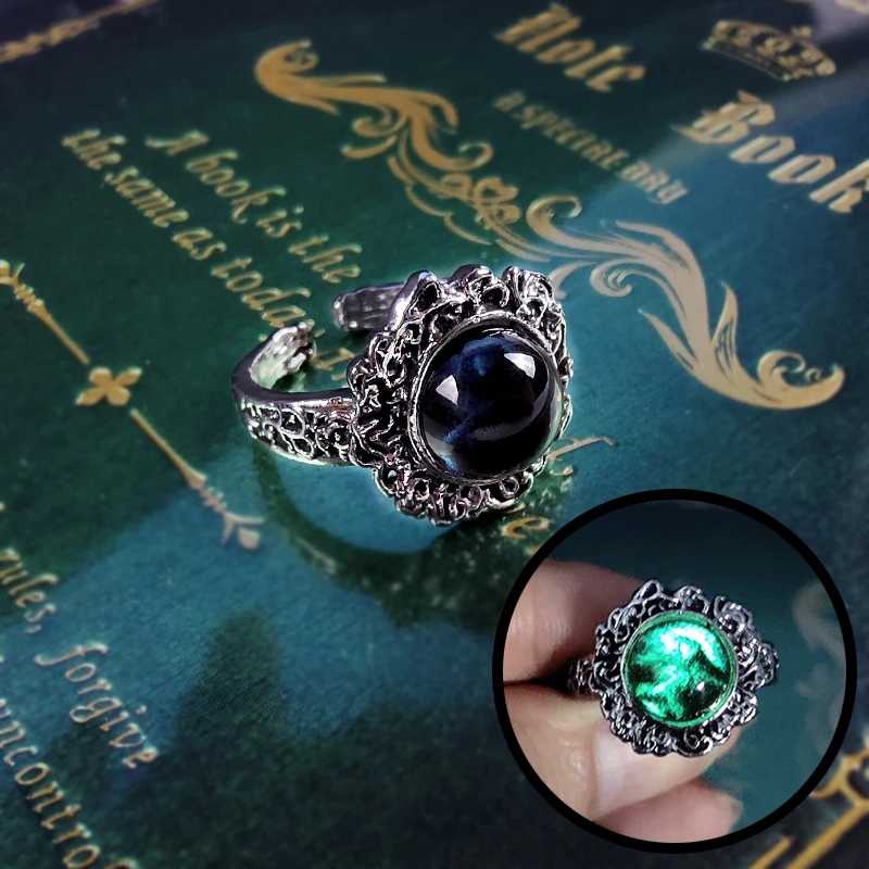 Game Ring Cosplay Darkmoon Ranni Rings for Men Women Noctilucent ...