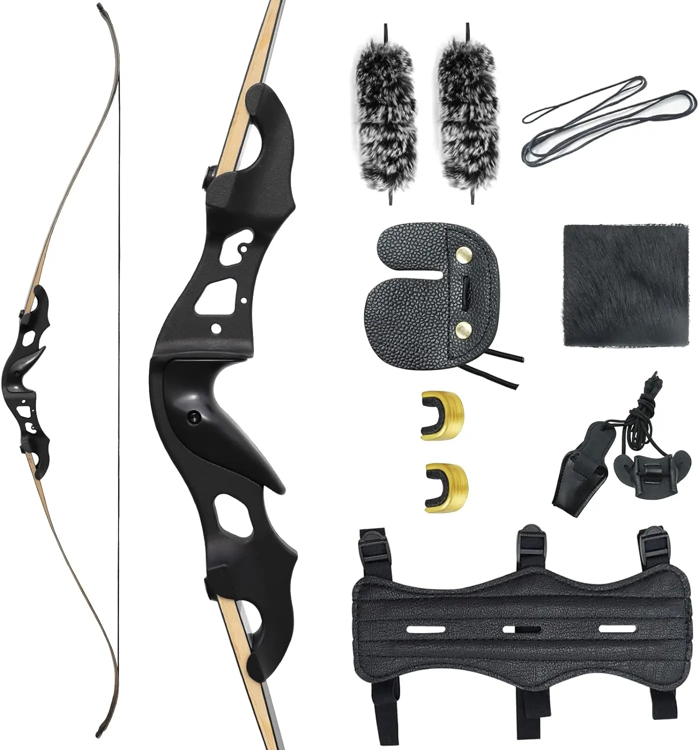 Black-Hunter-Takedown-arcos-recurvo-para-adultos-m-o-direita-ca-a-arco ...