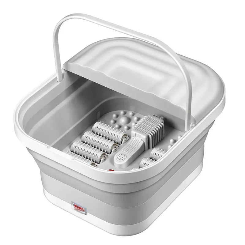 Portable-Thermostatic-Foot-Massage-Tub-Foldable-Heating-Automatic-Foot ...
