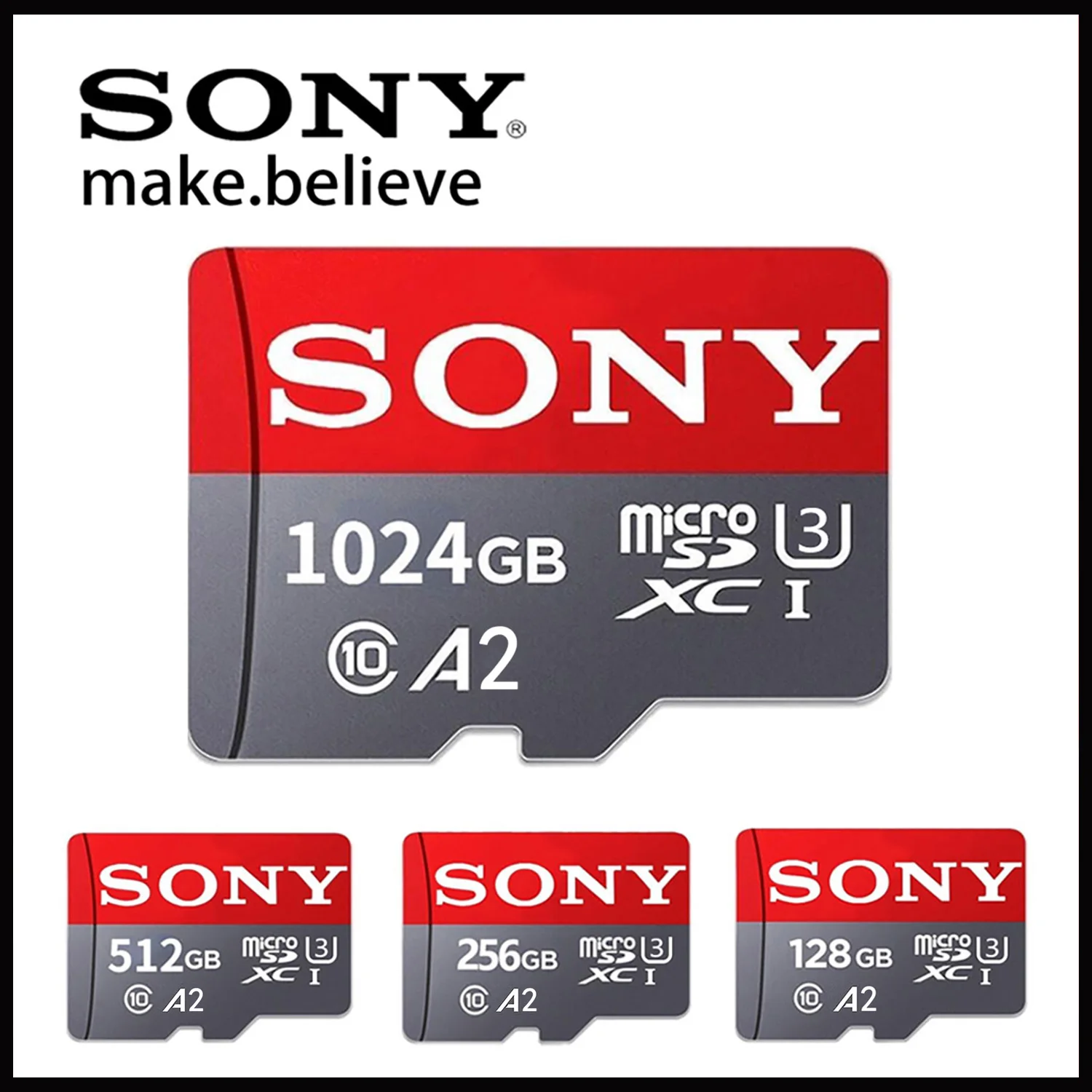 SONY-Micro-SD-Card-Ultra-SD-Memory-Card-128GB-256GB-32GB-64GB-MicroSD ...