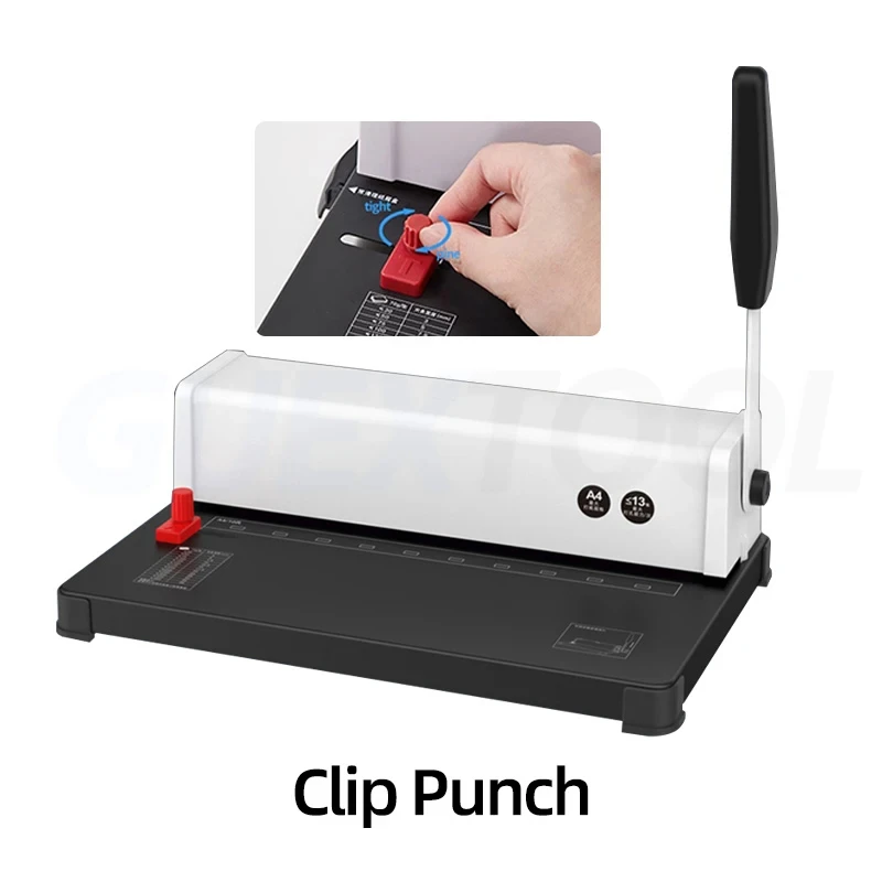 Manual-Spiral-Binding-Machine-10-21-Hole-Metal-Paper-Book-File-Punching ...