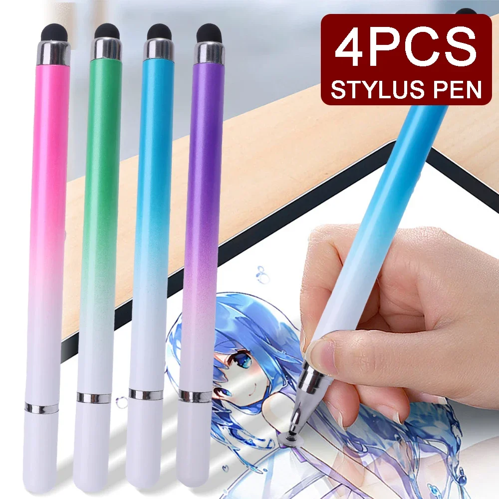 2-In-1-Stylus-Pen-For-Cellphone-Tablet-Capacitive-Touch-Pencil-For ...