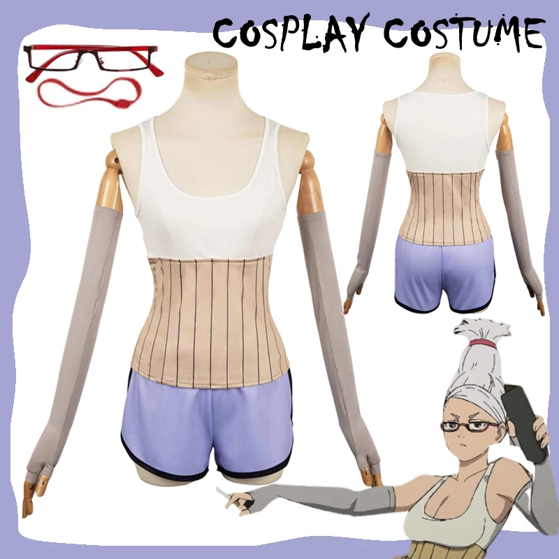 Dandadan-Seiko-Ayase-Cosplay-Sexy-Costume-Anime-Roleplay-Vest-Shorts ...