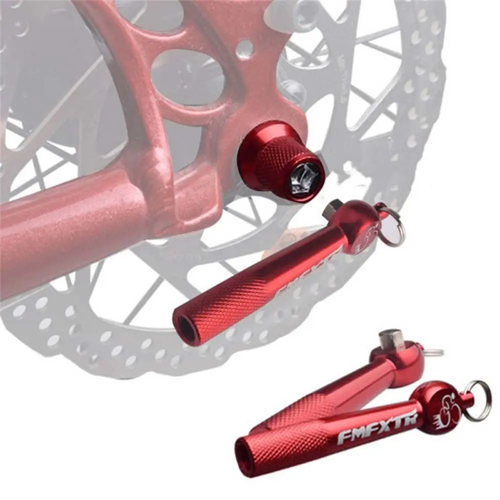 Anti Theft Quick-release Screw rod Front rear spindle Wrench Bike ...