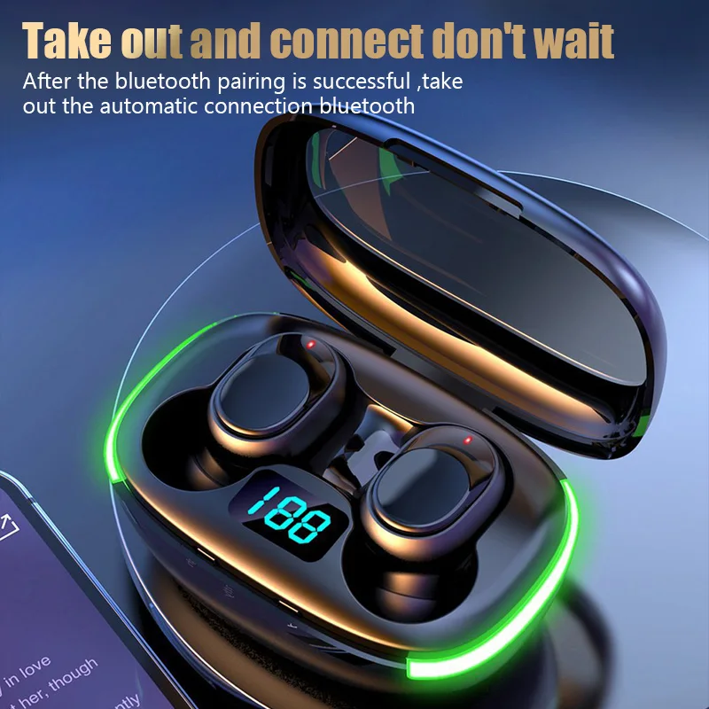 Y70-TWS-Earphone-bluetooth-5-1-Wireless-Headphone-Digital-Display-HiFi-Stereo-Headset-In-Ear ...