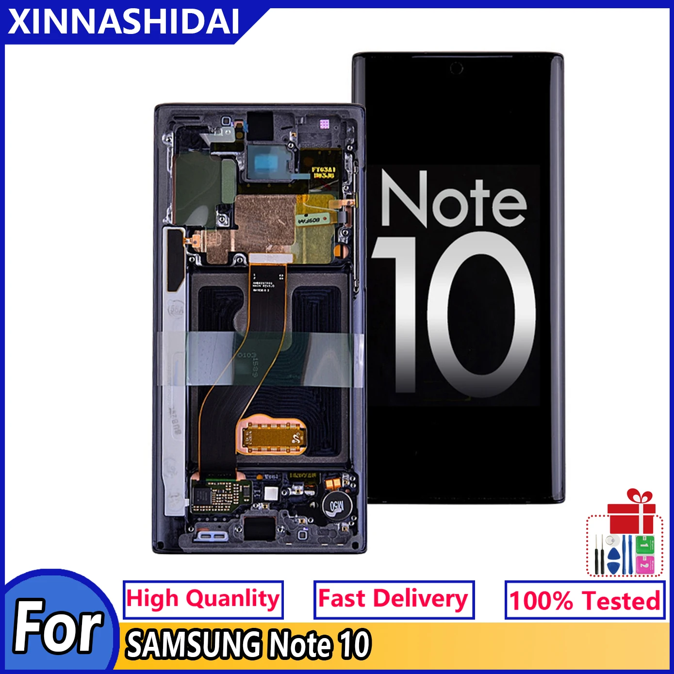 AMOLED-100-Tested-LCD-For-Samsung-Galaxy-Note-10-Note10-5G-SM-N970F ...