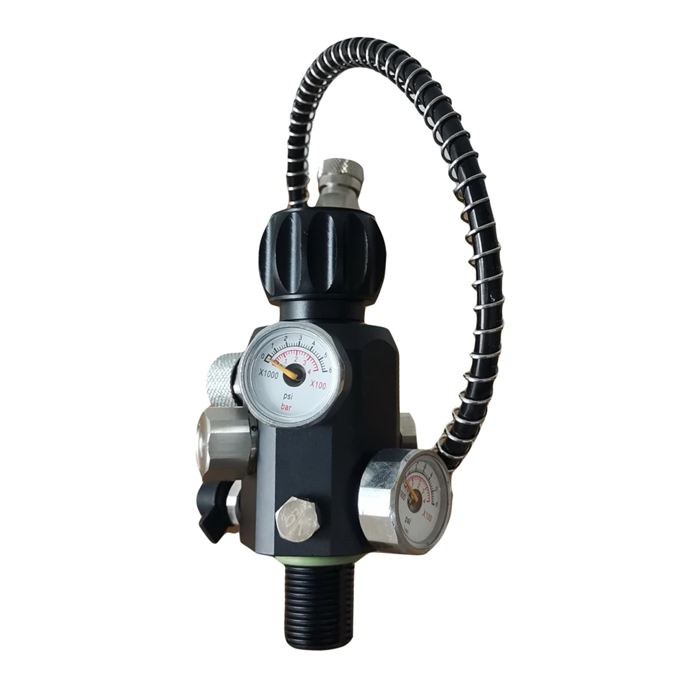 Regulated Output High Pressure Tank Charging Valve M18*1.5 Thread Air ...