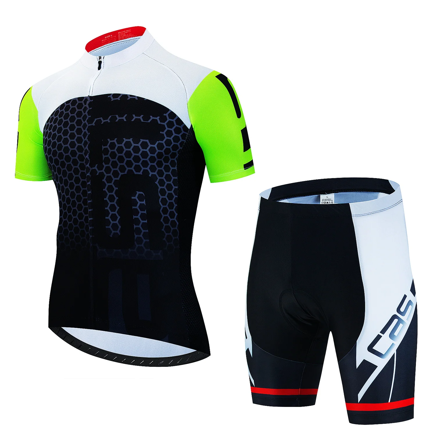 Pro-Team-Cycling-Jersey-Set-para-homens-roupas-de-ciclismo-no-ver-o ...