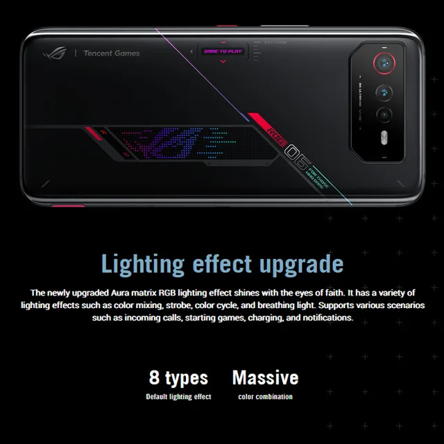 Asus ROG Phone 6D Ultimate Rog 6 Dimensity 9000+ 5G smartphone 6000mAh ...