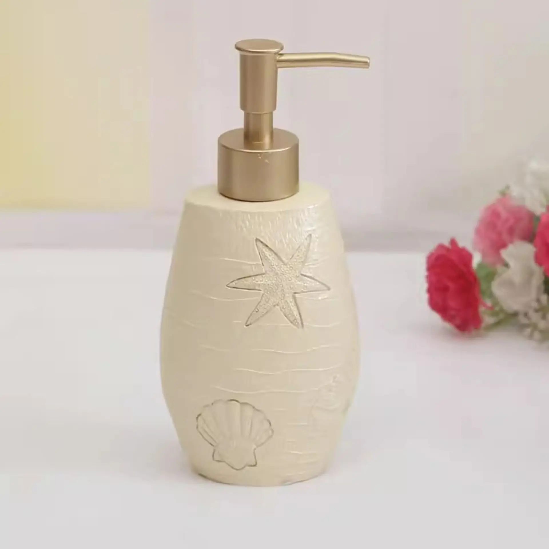 Lotion-Dispenser-Mosaic-Effect-Decorative-Polyresin-Hand-Soap-Dispenser ...