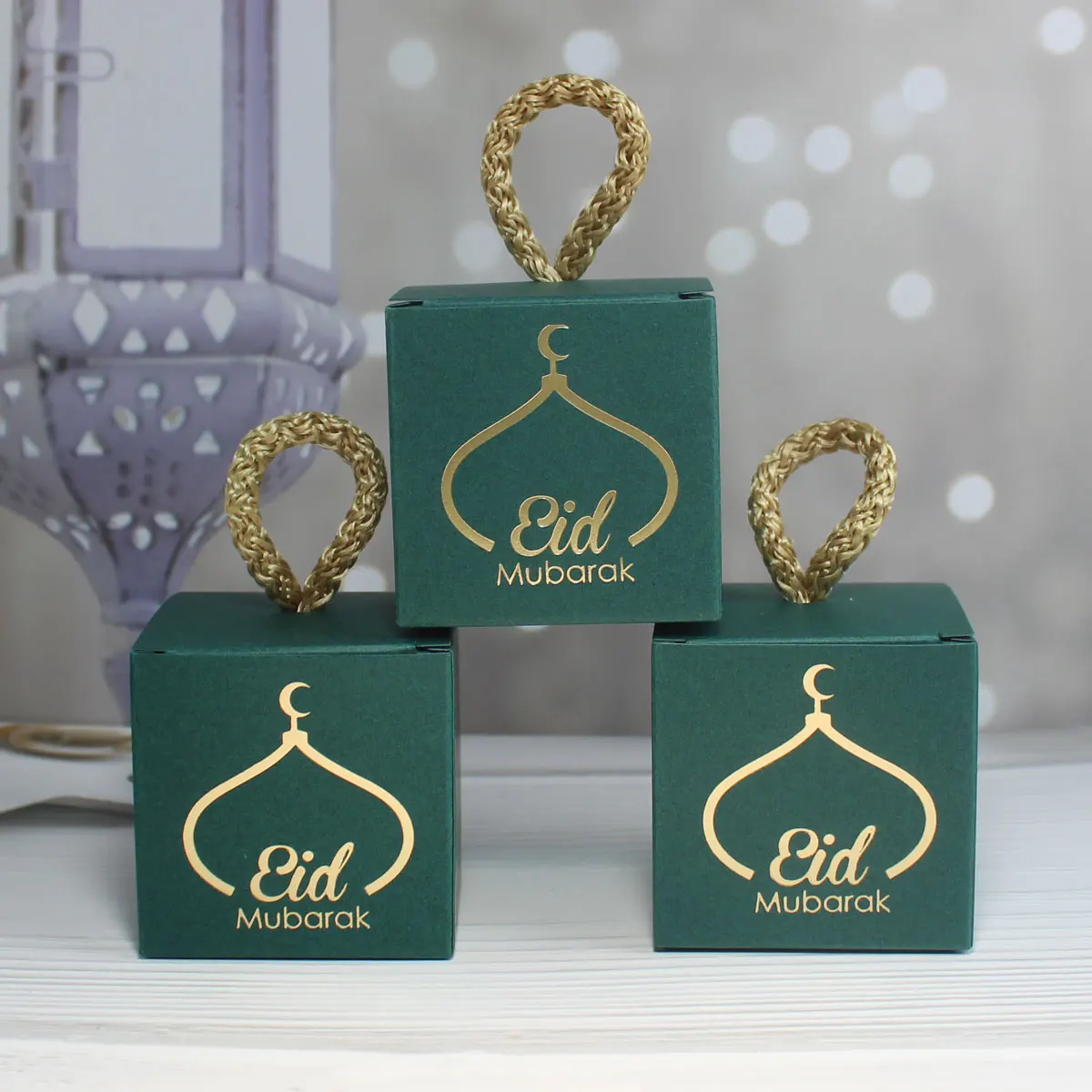 Chic-Mini-Candy-Box-with-Gold-Foil-Crescent-Moon-Convenient-Handle ...