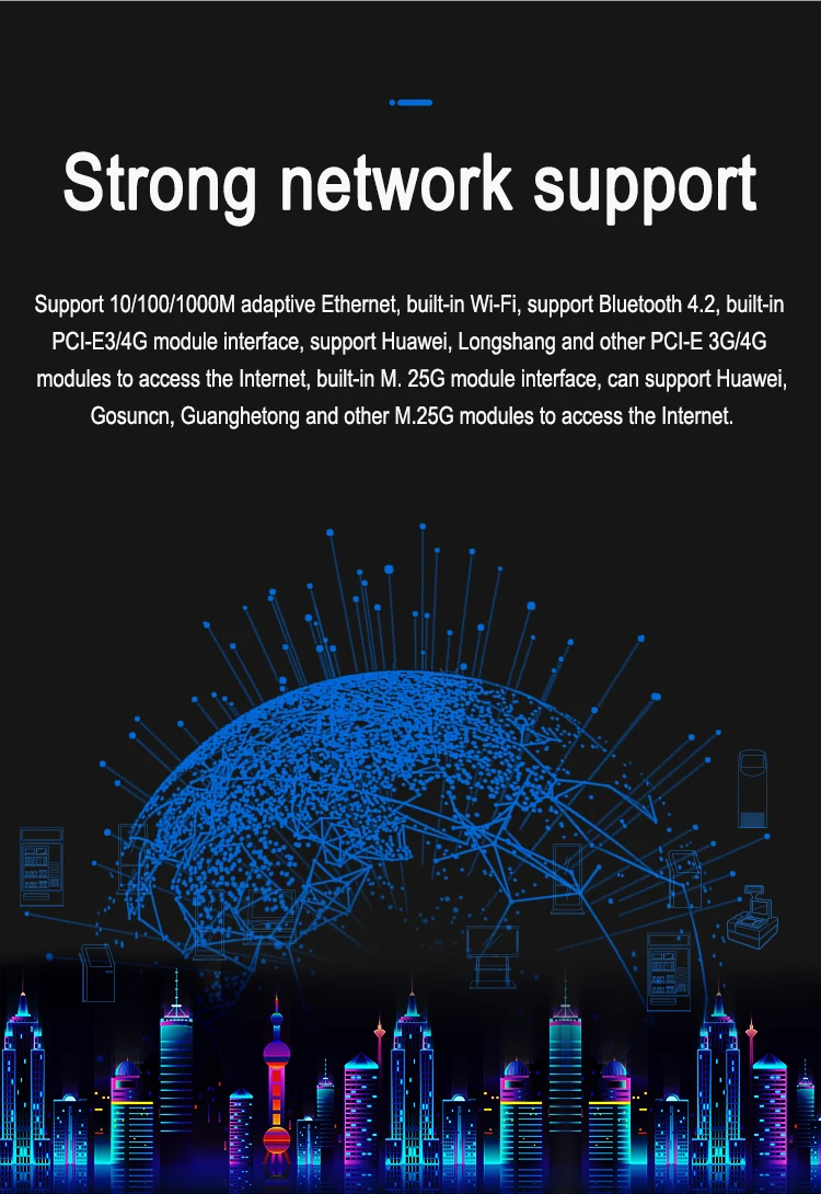 youyeetoo AIOT-3568A - Commercial Display - 2GB RAM, Built-in PCI-E 3/4G module, RK3568 ...