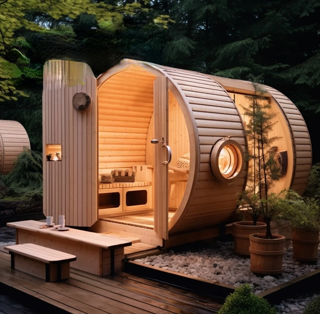 Hammam-ext-rieur-en-bois-massif-salles-de-sauna-modernes-baril-de-roche ...