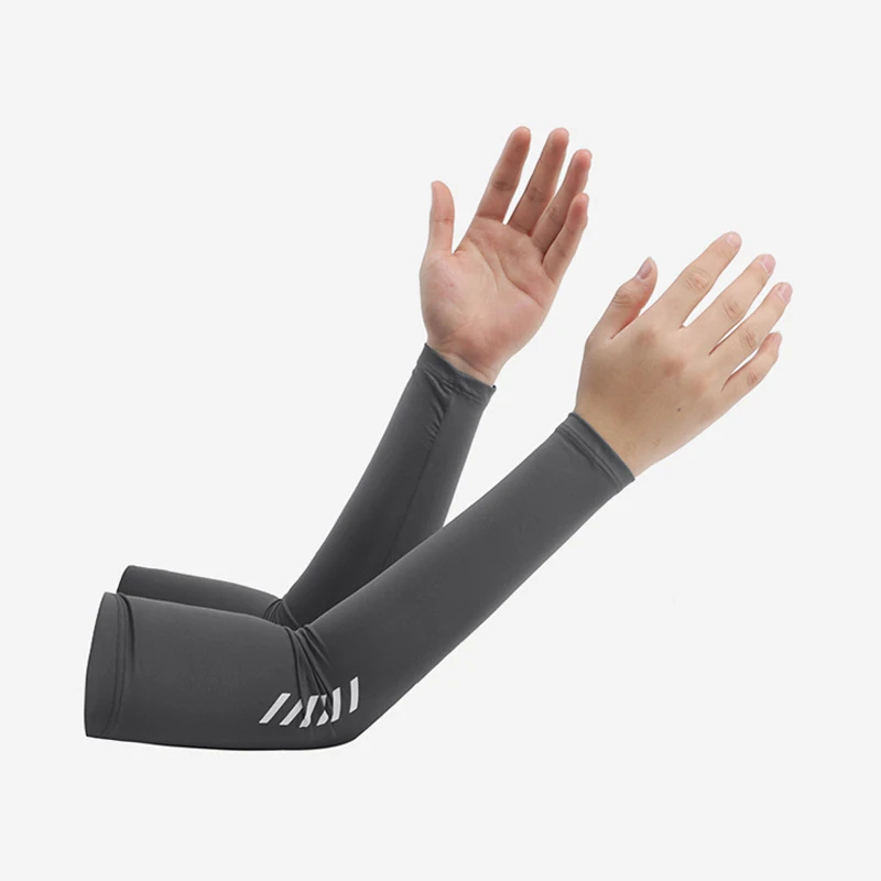 Arm Sleeves For Men Sports Cycling Breathable Arm Elbow Cover UV Sun ...