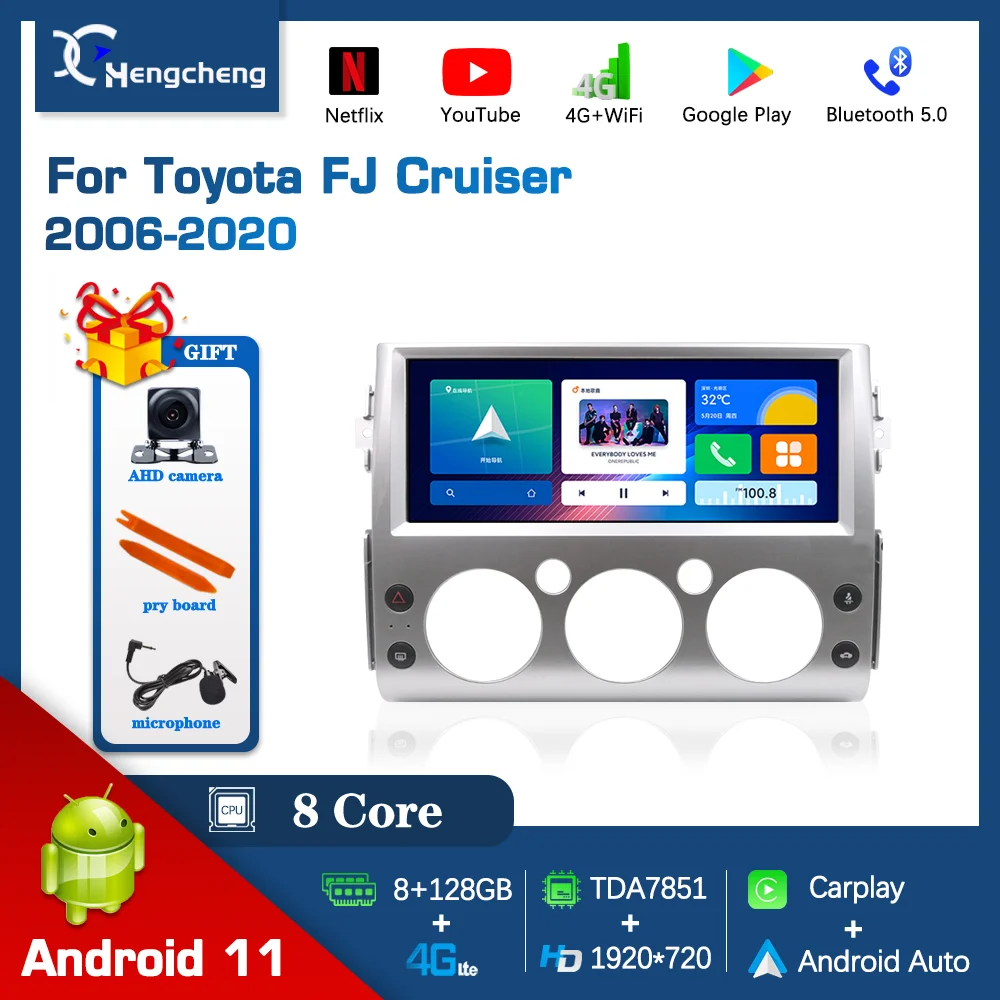 12-3inch-For-Toyota-FJ-Cruiser-J15-2006-2020-Car-Multimedia-Video ...