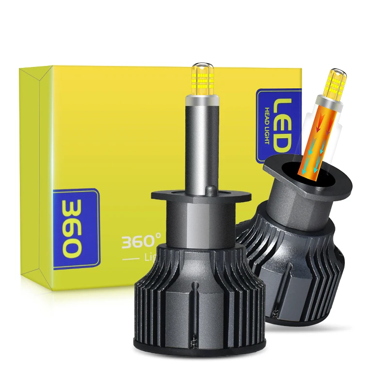 Copper-Pillar-6-Sides-360-LED-Headlight-Bulbs-H1-H7-H8-H11-9005-HB3 ...