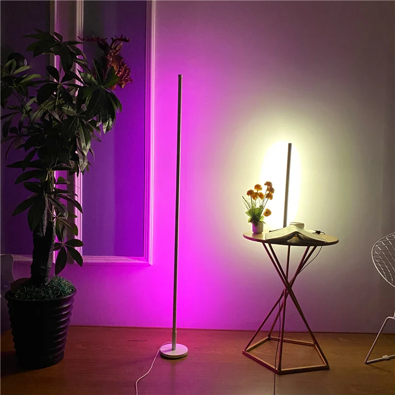 Nordic-RGB-LED-Floor-Lamp-Dimmable-Streaming-Floor-Lights-Living-Room ...