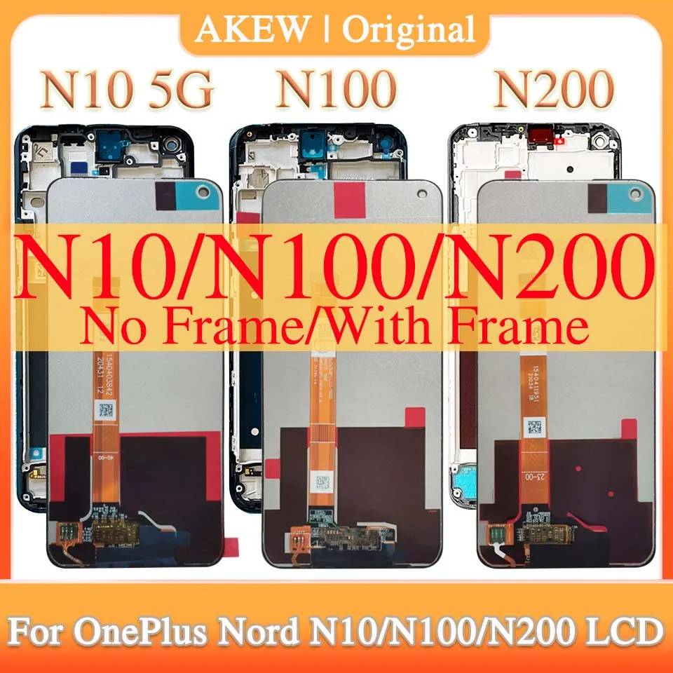 Original-6-49-Para-OnePlus-Nord-N10-5G-LCD-Display-One-Plus-N100-N200 ...