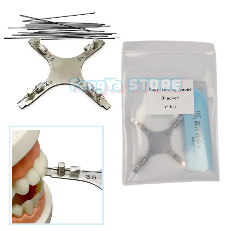 1 Set Cross Type Dental High Precision Orthodontic Bracket Positioning ...
