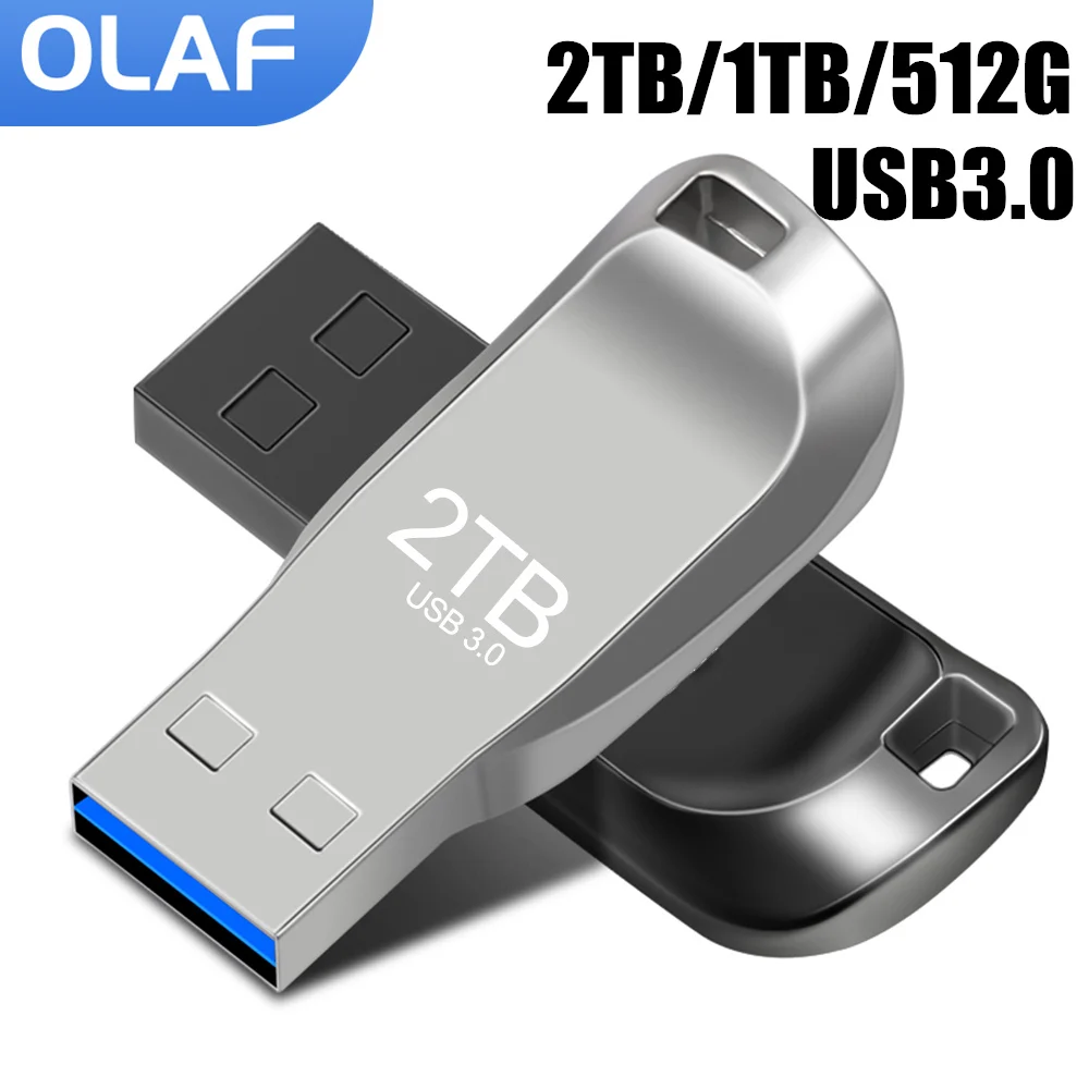Pen Drive de Metal de Alta Velocidade Olaf, Pen Drive USB 3.0, Pendrive ...