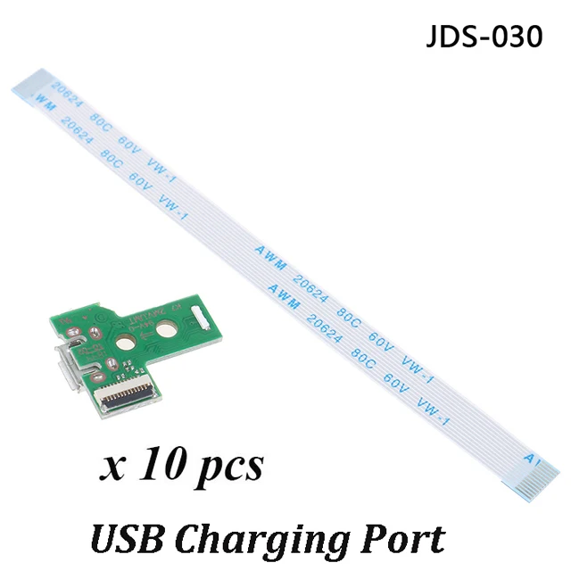 10pcs USB Charging Port Socket Circuit Board For 12Pin JDS 011 030 040 ...