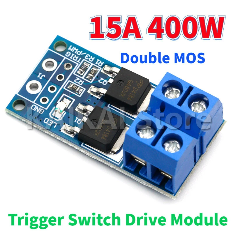15a 400w Mos Fet Trigger Switch Drive Module Dc 5v-36v Pwm Regulator ...