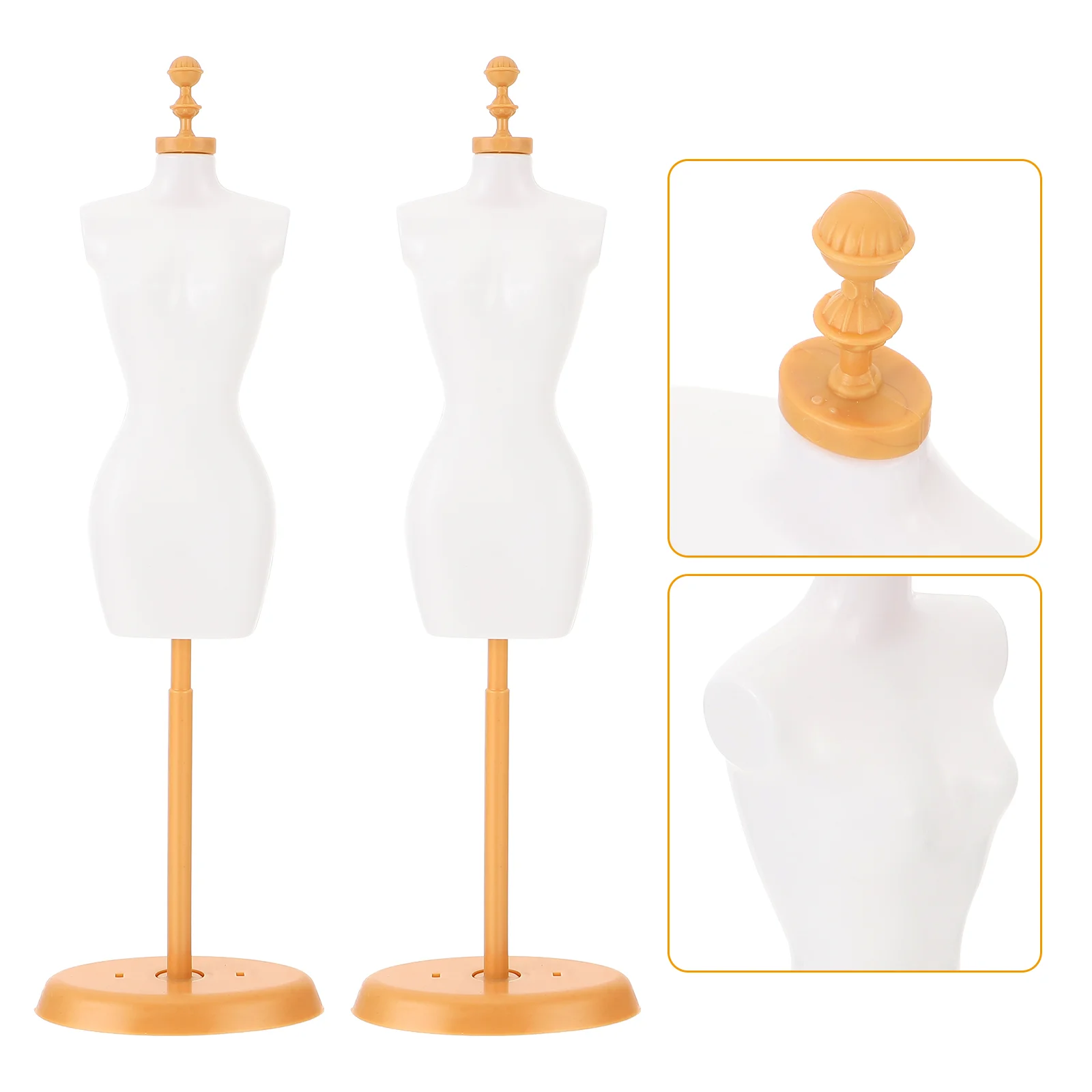 5pcs High Quality Safe Mini House Clothes Display Rack Dress Support ...