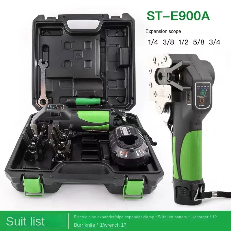 Copper-Tube-Electric-Flaring-Tool-Kit-ST-E900A-Cordless-Expander-for ...