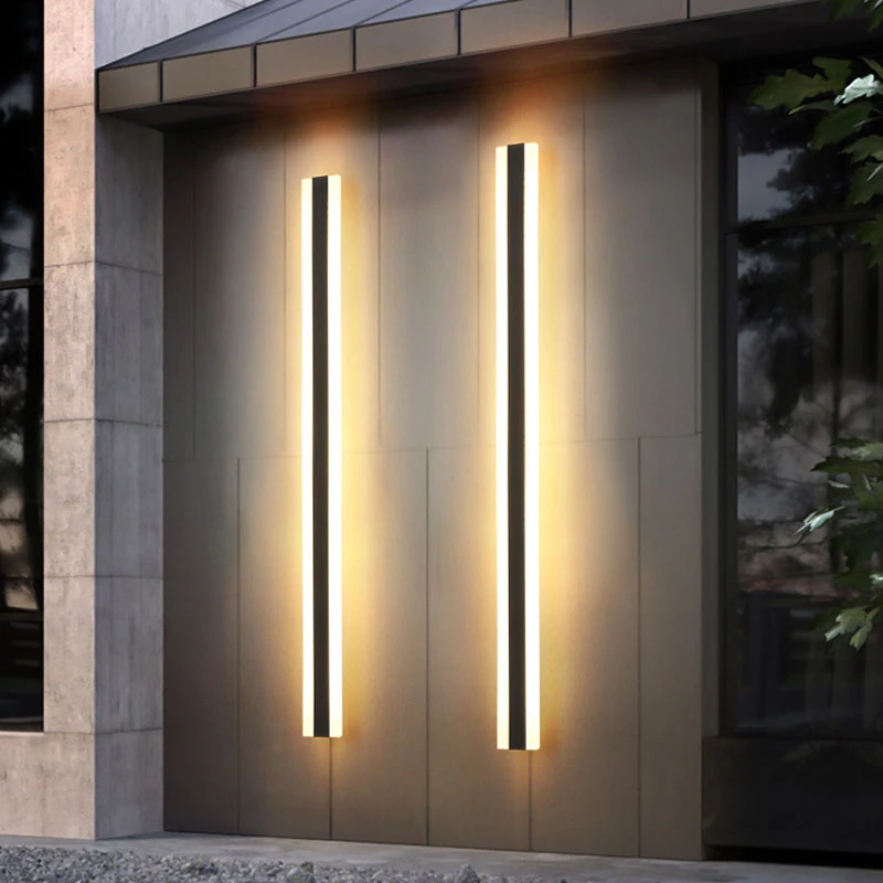 Outdoor Wall Light Modern Waterproof Ip65 Porch Garden Wall Lamp ...