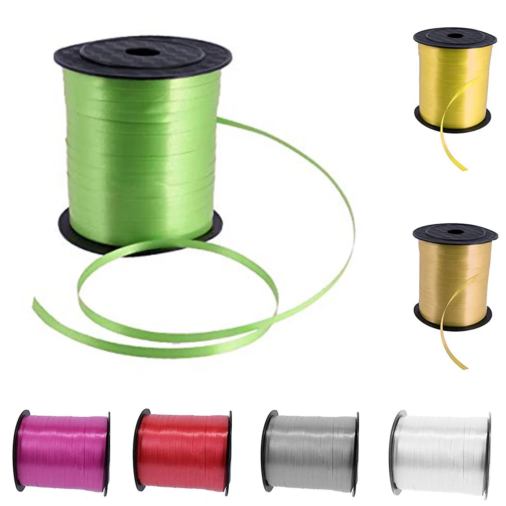 Full-Roll-Balloon-Curling-Ribbon-Wrap-Plastic-Spool-Strap-Party-Decor ...