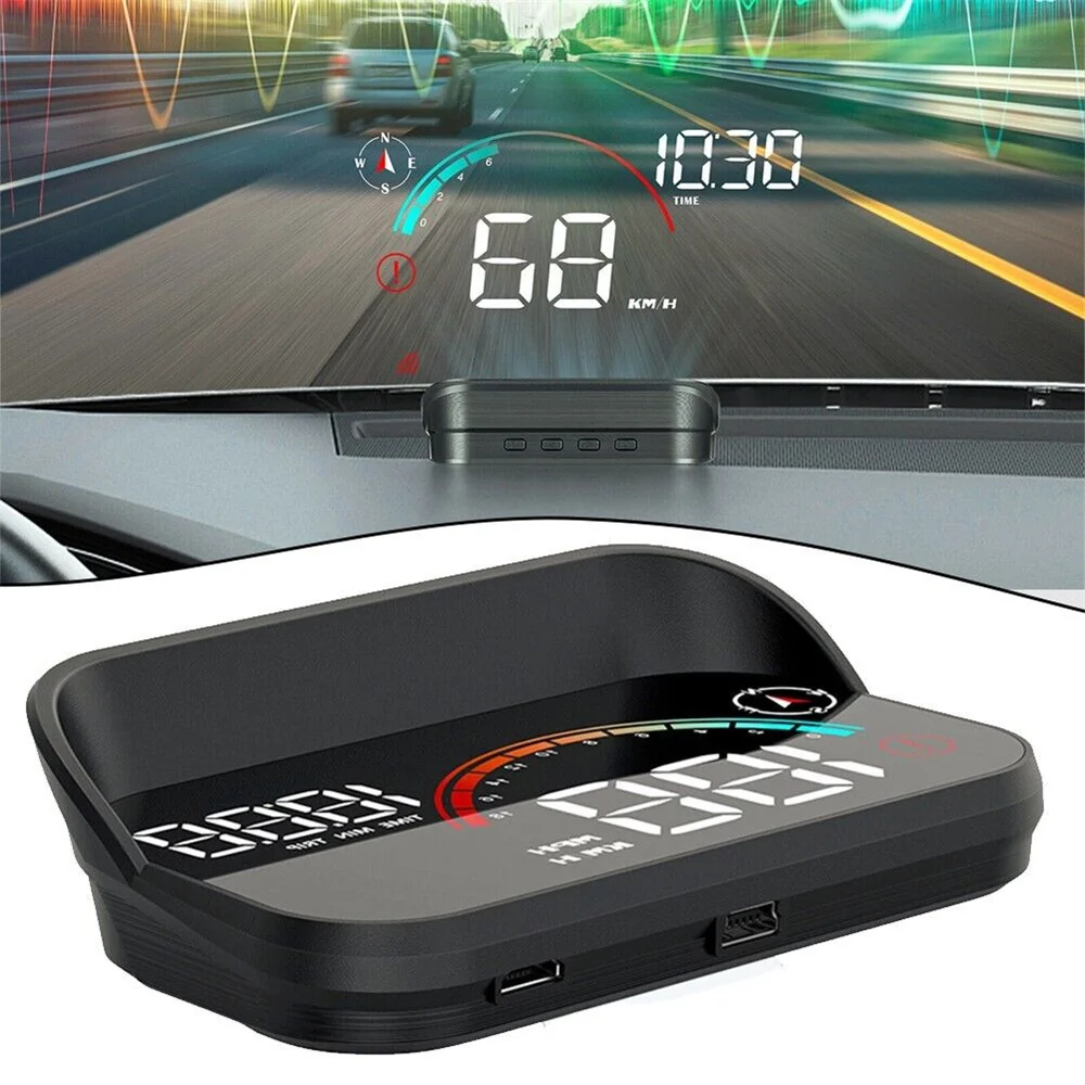 M22-Car-Head-Up-Display-Speed-RPM-MPH-HUD-GPS-Speedometer-Projector ...