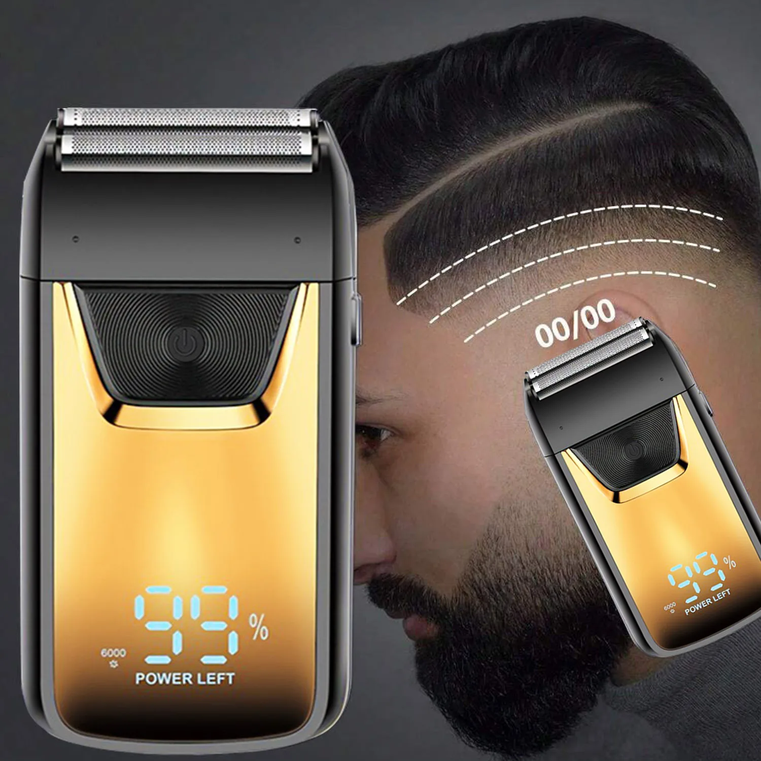 Electric-Shaver-Face-Hair-Shaver-Dry-and-Wet-Dual-Use-Removable-Fast ...