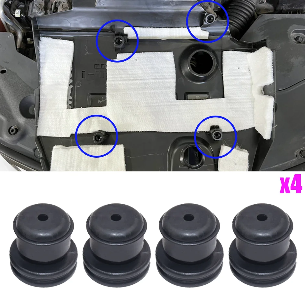 GF49201350 4X Car Engine Upper Cover Trim Grommet Mount Bush Buffer ...