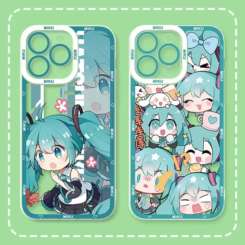 H-Hatsune-Miku-Phone-Case-for-Xiaomi-Redmi-Note-12-4G-5G-Turbo-11-Pro ...