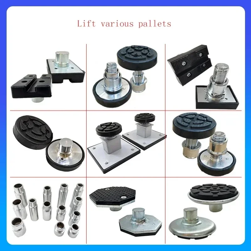 Car Lift Rubber Pad Lift Tray Heightening Feet Plus High Leg Pads Solid ...