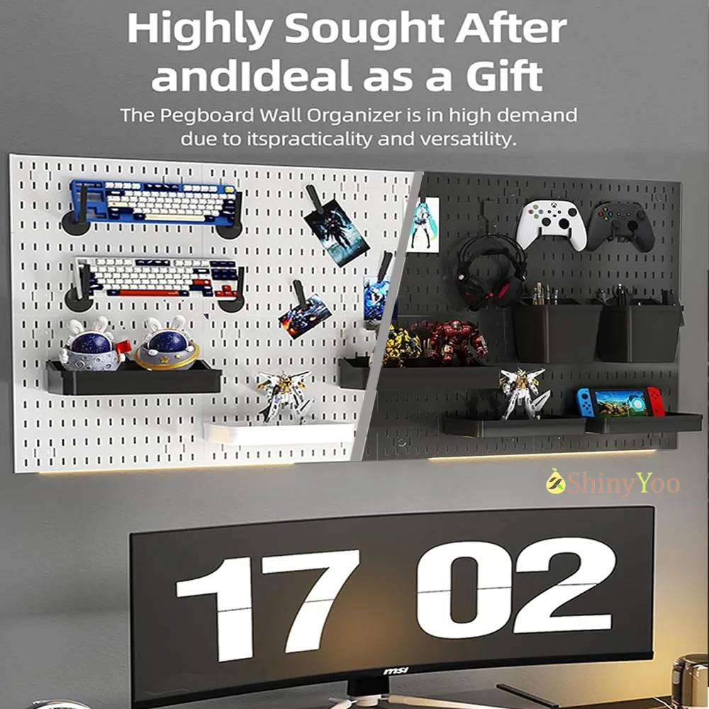 Pegboard-Combination-Kit-Pegboards-and-Accessories-for-Wall-Organizer ...