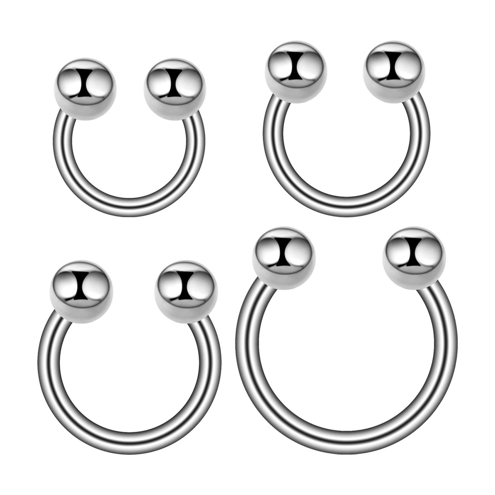 1pcs-Gothic-316L-Stainless-Steel-Spiral-Nose-Ring-Women-Men-Earrings ...
