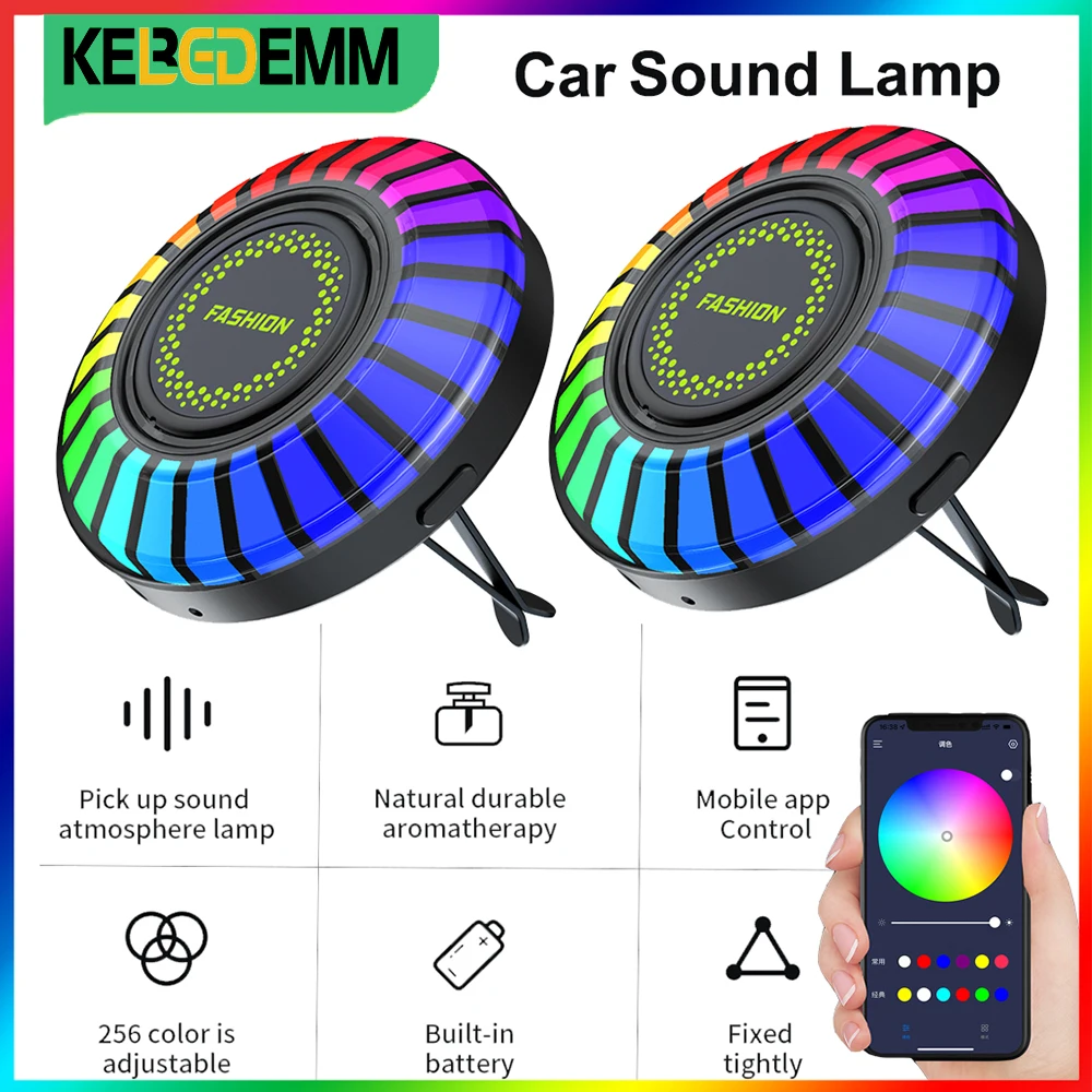 App-Control-Car-Music-Rhythm-Lamp-RGB-LED-Strip-Sound-Control-Voice ...